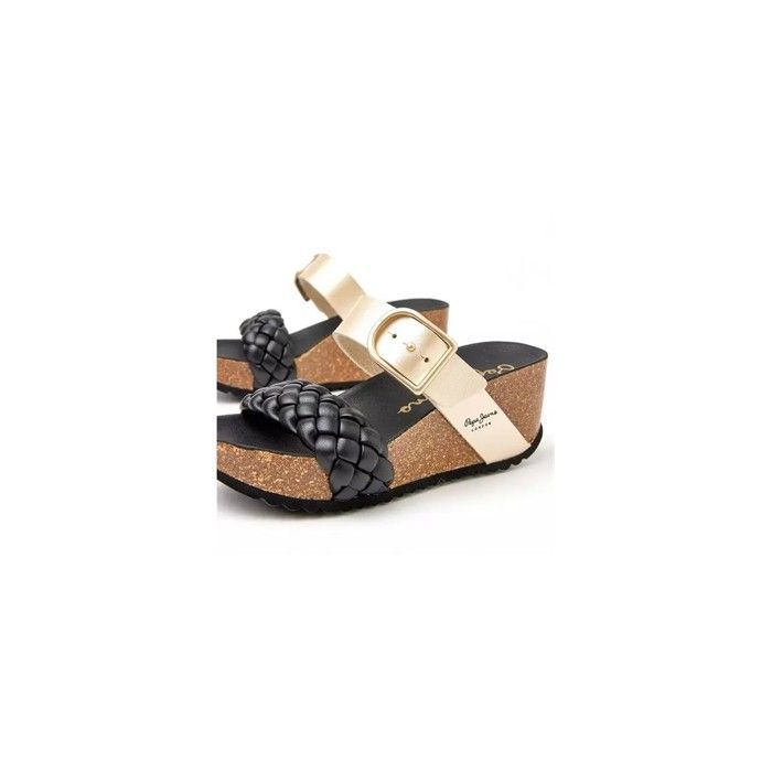 Mules PEPE JEANS COURTNEY DOUBLE Or Or - Cdiscount Chaussures