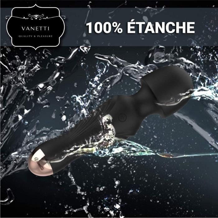 Masseurs Électriques - Vanetti Wand Massager 25 Intensités – Puissant ...