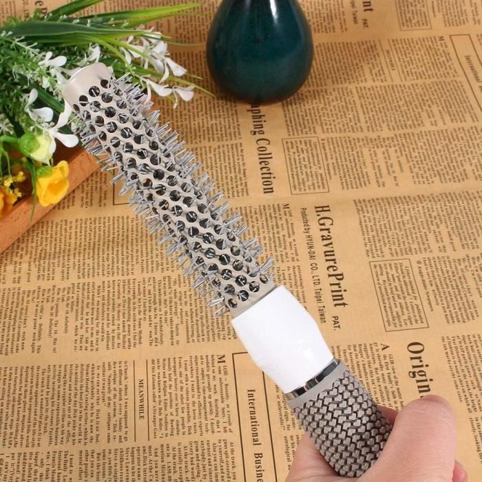 Peigne Rond Pour Cheveux Bouclés De 5 Tailles, Brosse Ronde Pour ...