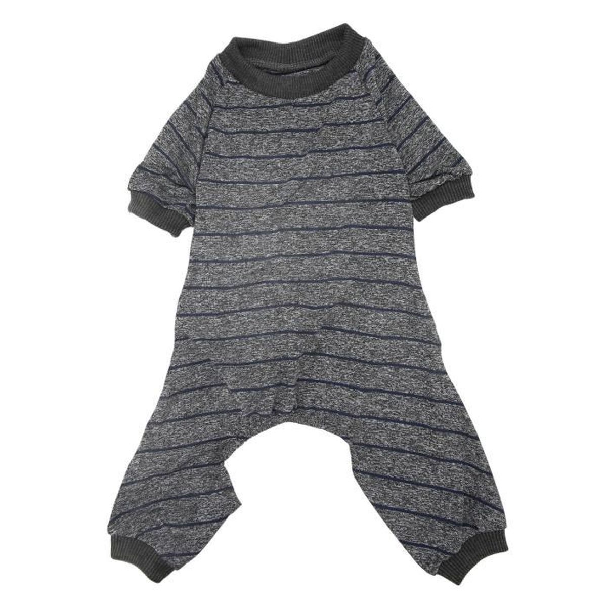 YIN Pyjama rayé pour chien Pyjama pour chien rayé élégant mignon été ...