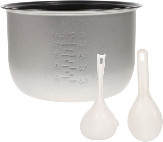 Marmite Intérieure Pour Cuiseur À Riz 1 Pc Antiadhésif 5L Récipients De ...