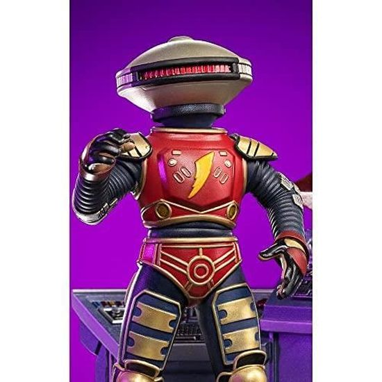 IRON STUDIOS- POWER RANGERS ALPHA 5 DLX 1-10 STATUE, 83694, MULTICOLOR ...