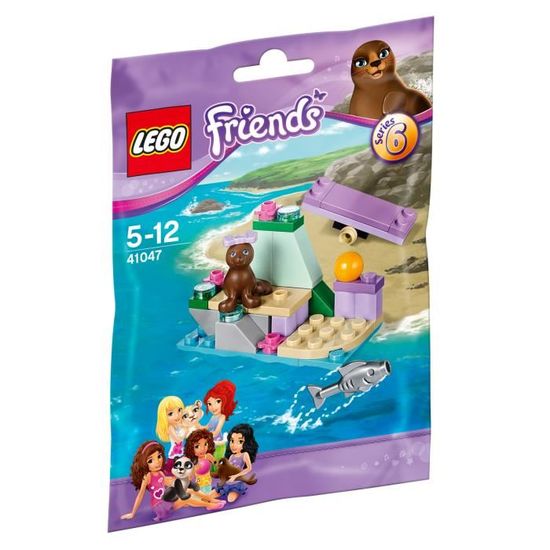 Lego 41047 Friends : Le petit rocher du phoque - Cdiscount Jeux - Jouets