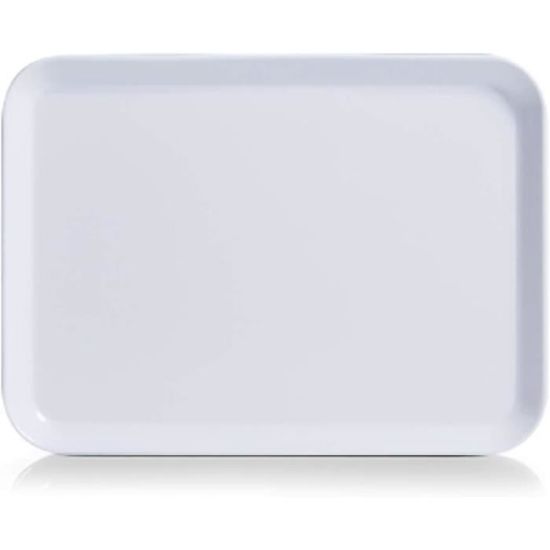 Present Schöner Leben. Praktisch Wohnen. Plateau Mélaminé Blanc 24 X 18 ...