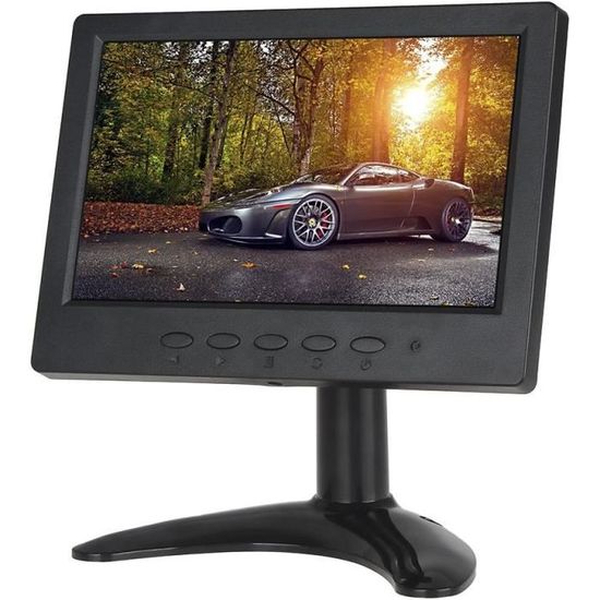 Moniteur Ecran 7 Pouces Tft Lcd Hdmi 1024X600 Haut-Parleurs Intégrés ...