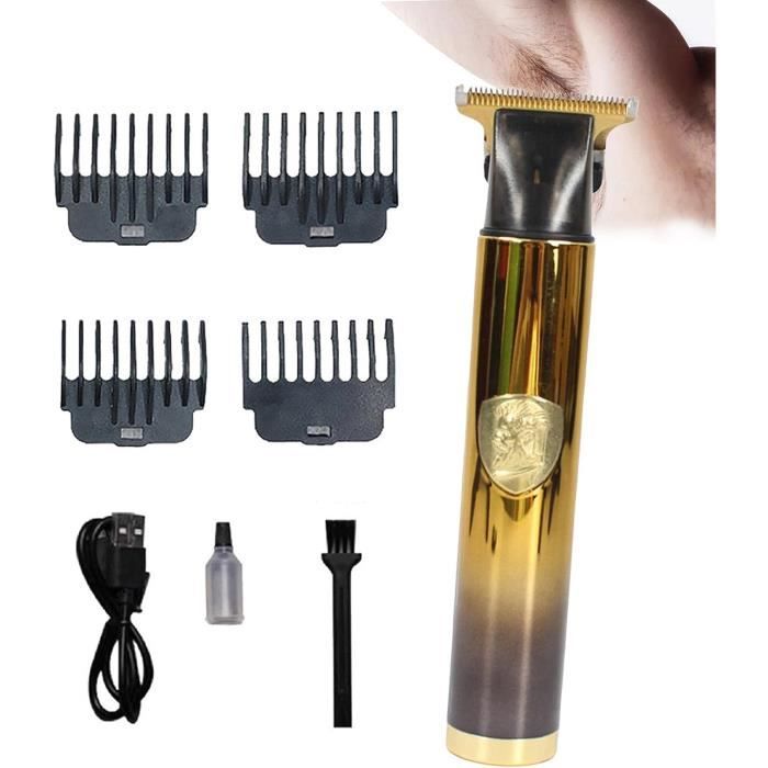 Tondeuse À Cheveux Professionnelle T9, Tondeuse À Moustache Rechargeable Usb Pour Barbe ...