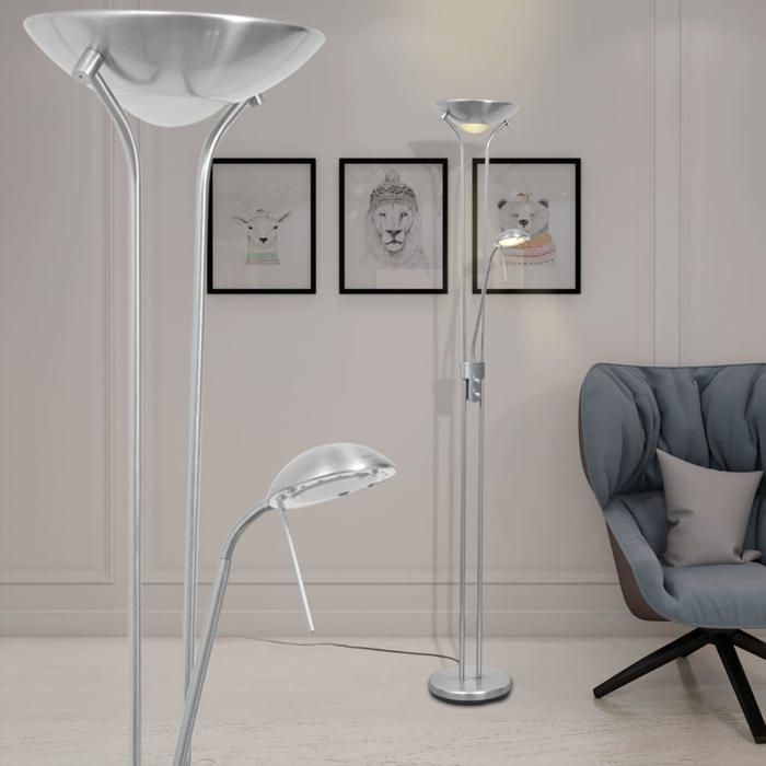 Lampadaire Sur Pied Salon-Lampe sur pied à LED réglable 23 W 797220 ...