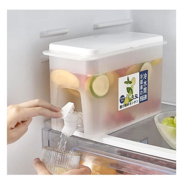 3.5L Distributeur De Boisson avec Robinet en Plastique, Distributeur ...