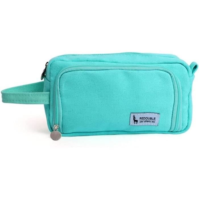 1 Trousse Solide Et Simple - Grande Capacité - Pour Étudiant - Grande ...