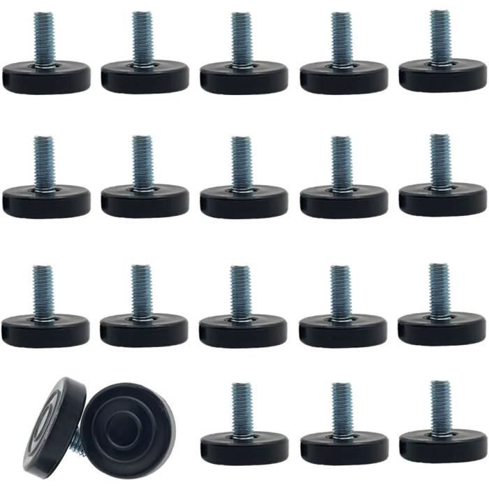 Pied Reglable 20 Pièces Nivellement Meuble Réglable Pied Réglable Patin ...