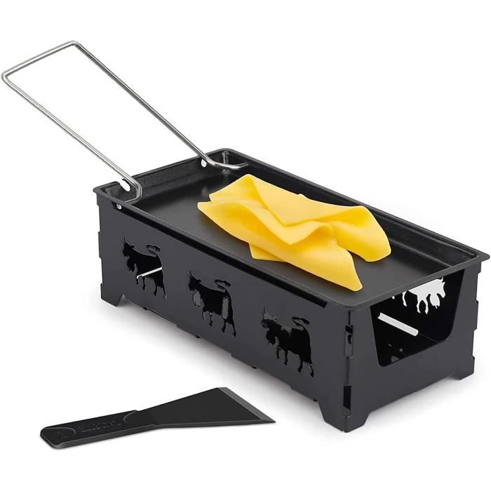 TJS-Mini Raclette Au Fromage AntiadhéSive Outil De Gril De Cuisine à La ...
