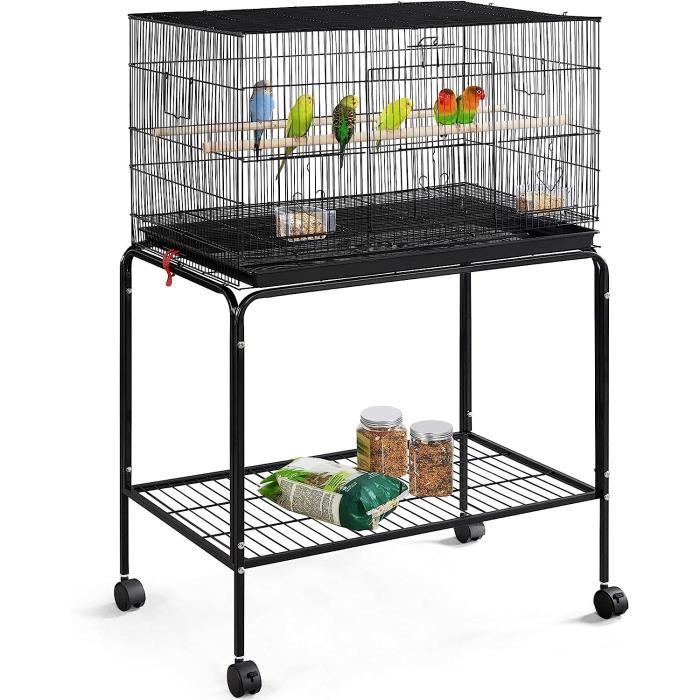 Cage Oiseau Cage d'elevage pour Perruches Pinsons Cockatiels Conures ...