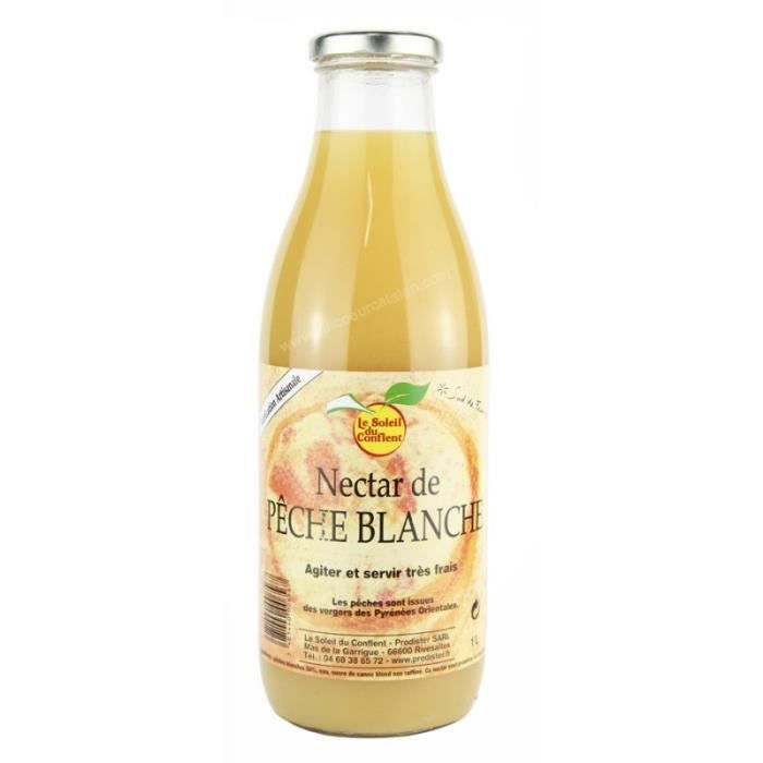 Soleil du conflent - Nectar de pêche blanche 1L Root > Accueil ...