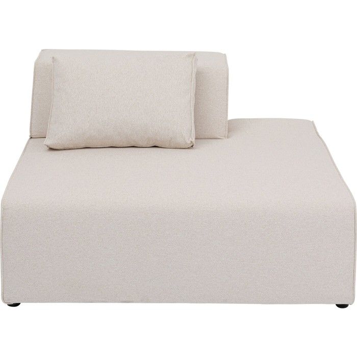 Méridienne droite canapé Infinity crème Kare Design - Cdiscount Maison