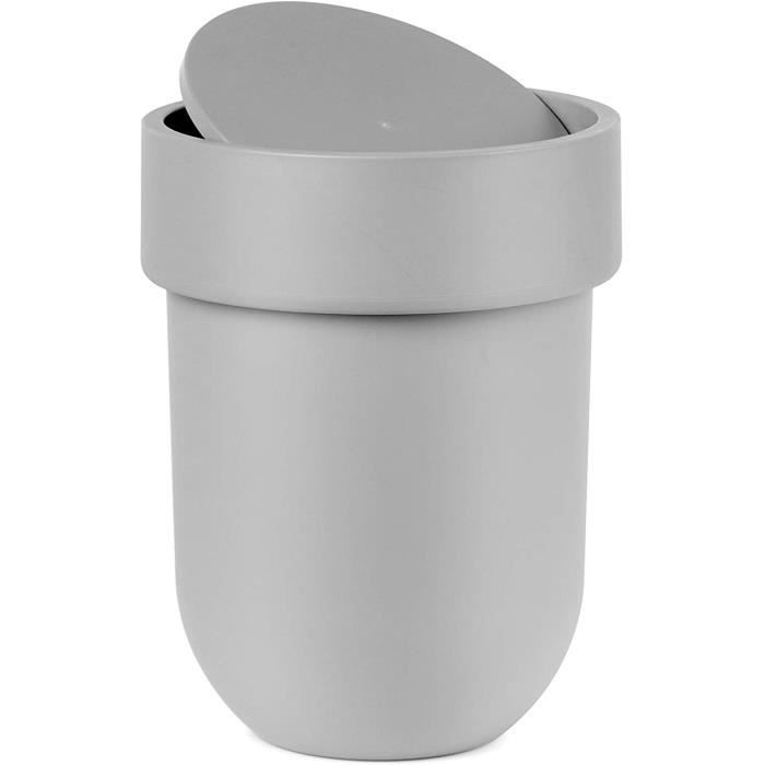 Waste Can Touch. Poubelle de salle de bain Touch,couvercle rotatif ...