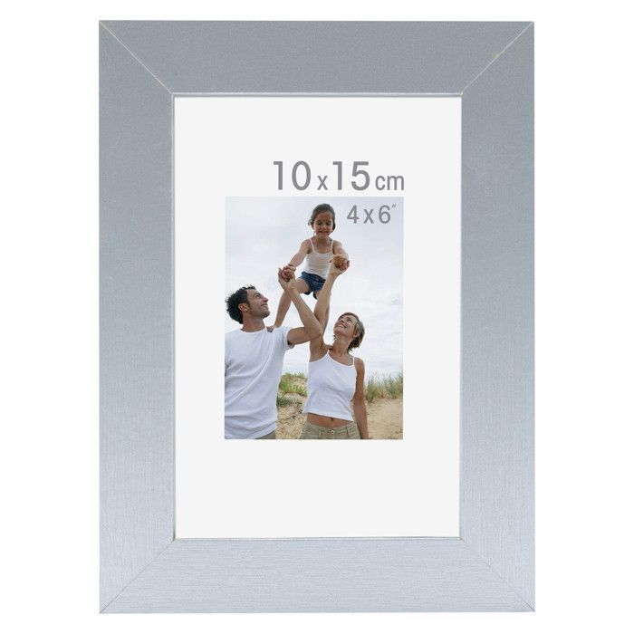 Cadre Photo 10x15 cm IMAGINE - Aluminium OPTIMO - Cdiscount Maison