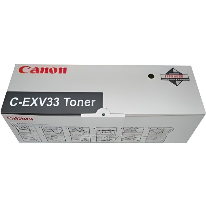 Cartouche de toner - CANON - C-EXV 33 - Noir - Jusqu'à 14 600 pages ...