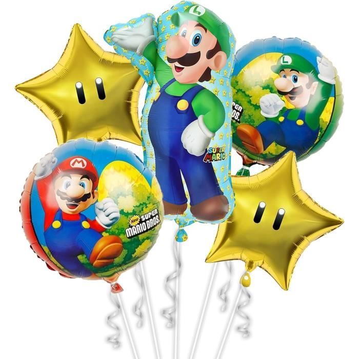 Ballon Aluminium Super Bros,Ballon Super Bros Anniversaire,Ballon ...