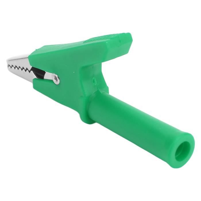 10 pièces pince crocodile pince de test 10mm ouverture 10A avec kit d ...