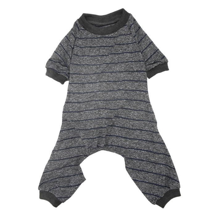 YIN Pyjama rayé pour chien Pyjama pour chien rayé élégant mignon été ...