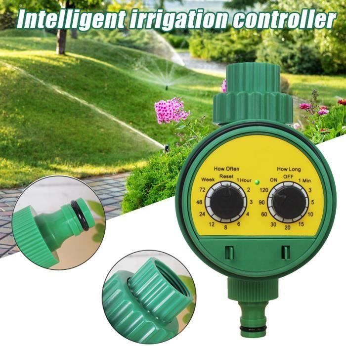 XINGKG-Contrôleur d'irrigation Minuterie d'eau Arrosage Automatique des goutteurs Système d ...