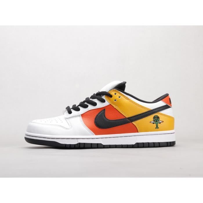Nike Dunk Low pro SB raygun White Blanc - Cdiscount Chaussures