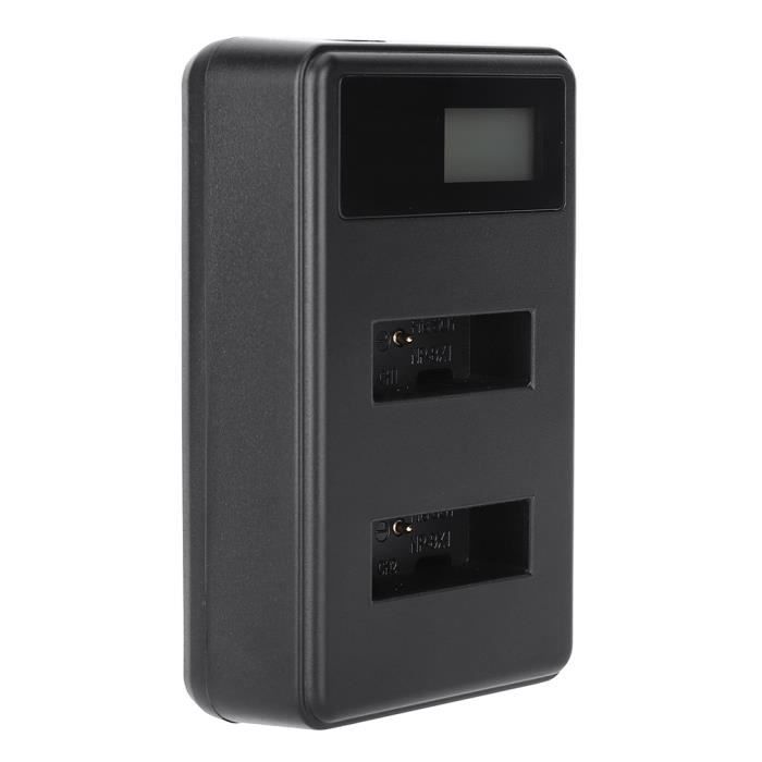 Shipenophy Chargeur de batterie pour appareil photo SEIVI NP-BX1 Batterie LCD Quantité de charge ...