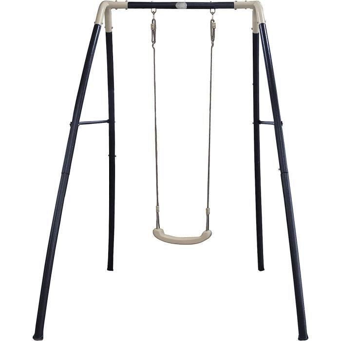AXI Portique en Metal - Balançoires Enfant Balançoire anthracite ...