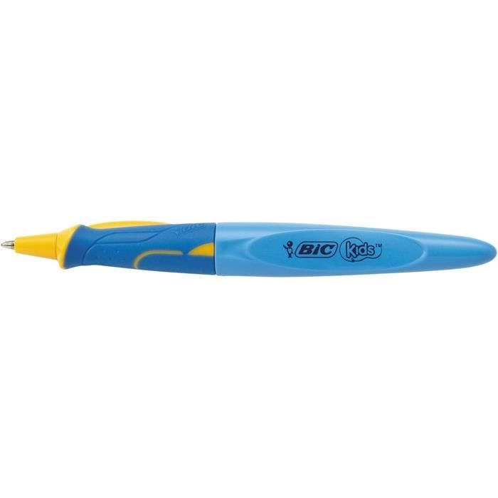 BIC Stylo bille rétractable KIDS BEGINNER Twist Pte Ø1mm Encre e106 ...