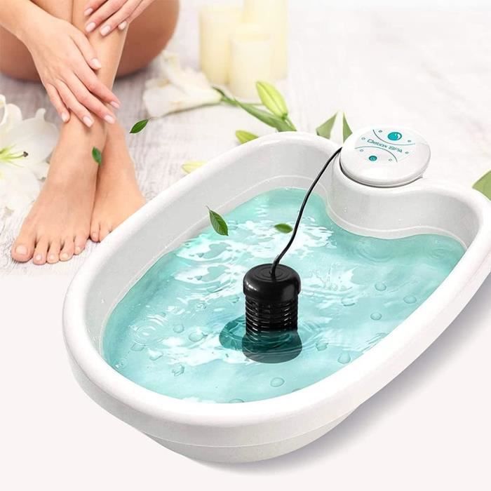 Machine De Désintoxication Pour Bain De Pieds, (Avec Bassin En ... Machine De Désintoxication Pour Bain De Pieds, (Avec Bassin En ...