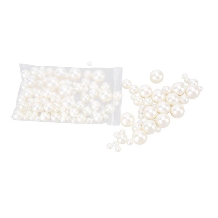 Perles de perles - SHIPENOPHY - 3 tailles - 150 perles blanches ...