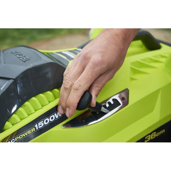 Tondeuse électrique filaire RYOBI 1500W coupe 36cm RLM15E36H ...