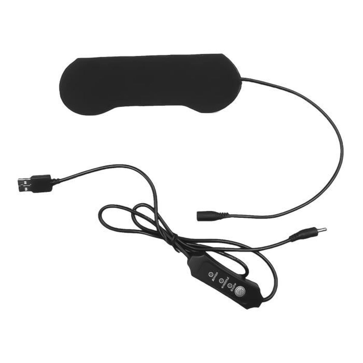 Masque pour les yeux chauffant électrique, tissu chauffant pour masque ...