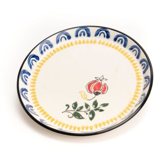 Assiette à dessert Gabrielle (lot de 6) - Amadeus 20,3 Décoré ...