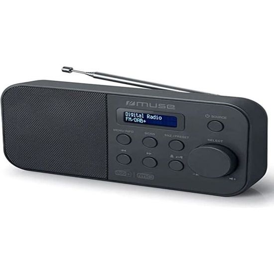 Radio portable M-109 Db Noir avec Haut-Parleur Intégré - MUSE - Cdiscount TV Son Photo