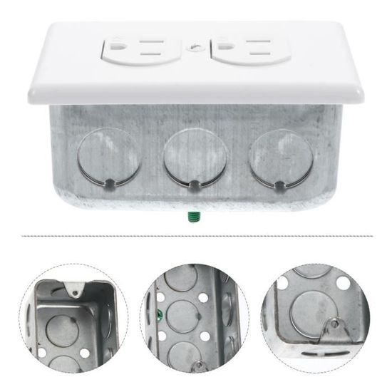 Socket mural 1Set Home Chargeur Forfil de la maison pour Dorm cric ...