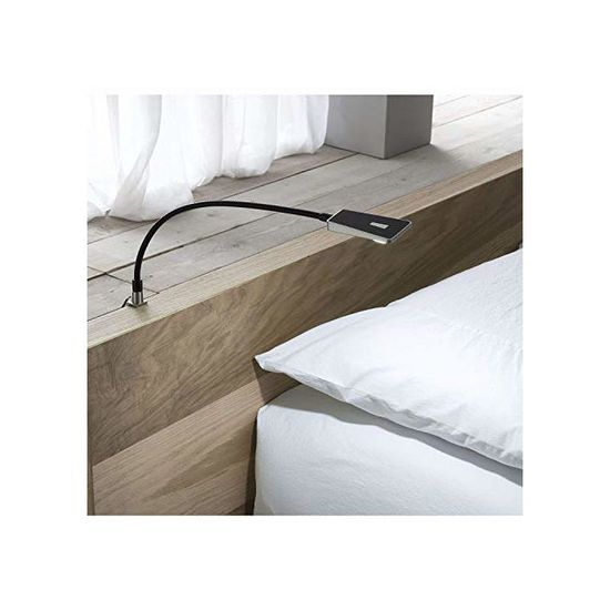 SOTECH Lampe liseuse flexible Luminoso LED Lampe de chevet DEL Lampe ...
