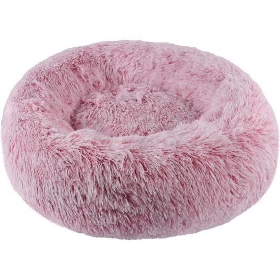 Panier Chien Chat Moelleux Rond Lits pour Chats, Fluffy Lit pour Chien ...