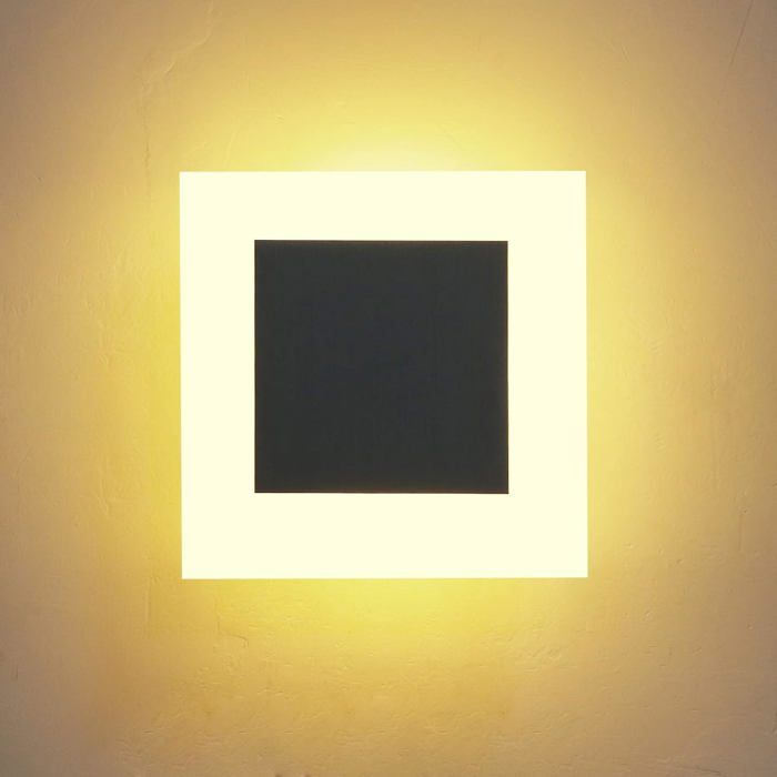 3000k 10W Moderne Applique Murale LED Interieur Lampe Murale Aluminium ...