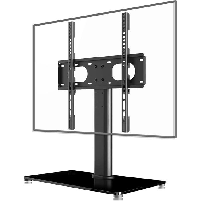 Support TV sur Pied pour Téléviseurs de 17-55 Pouces, Hauteur Réglable ...