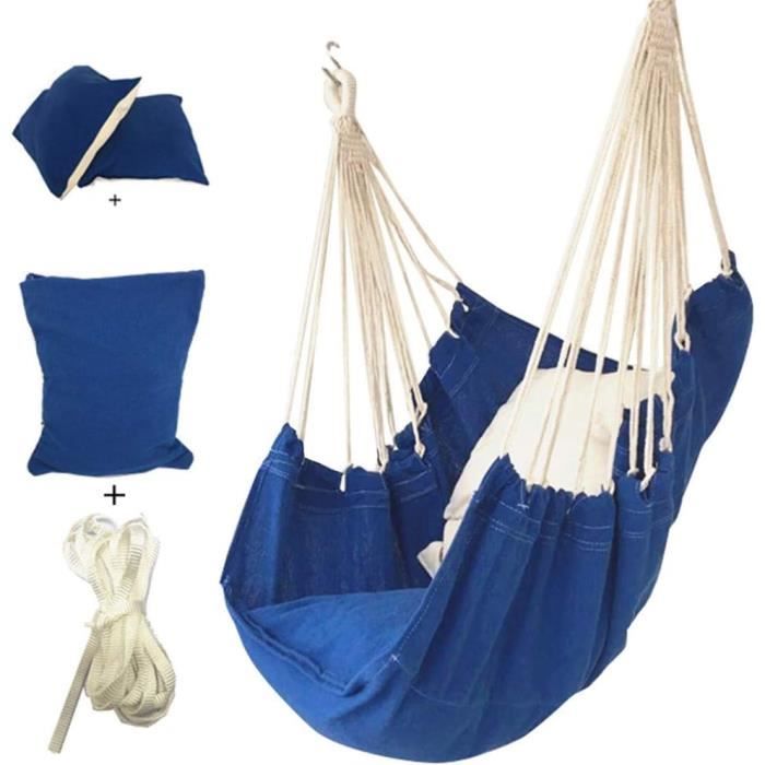 Siège Suspendu En Toile De Coton Fauteuil Suspendu Chaise Hamac,Style ...