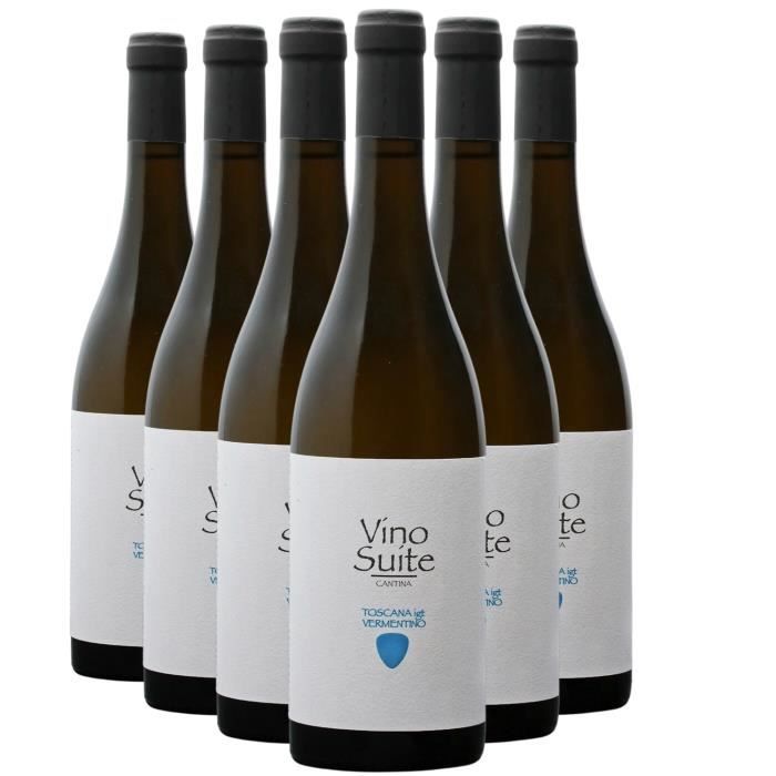 Toscane Vino Suite Cantina Blanc 2021 - Lot de 6x75cl - Vignaluce - Vin ...
