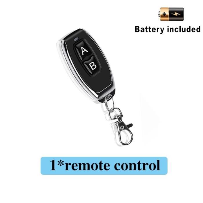 Couleur 1B Télécommande RF sans fil dc 12v 10a, 1 CH 433Mhz, émetteur ...