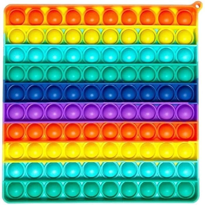 Pop Its 100 PackBig Size Push Pop Bubble Sensory Fidget ToysStress ...