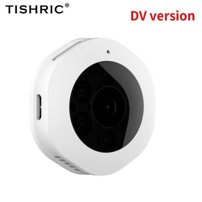 Webcam,Mini caméra de Surveillance H6 IP Wifi HD 1080P, Vision nocturne ...