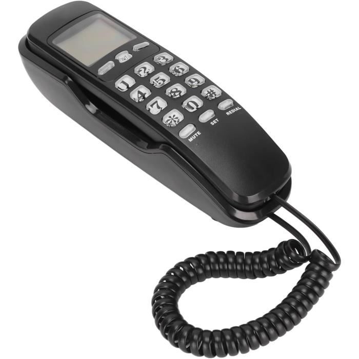 Téléphone Filaire Avec Identification De L'Appelant,Prise En Charge Du ...