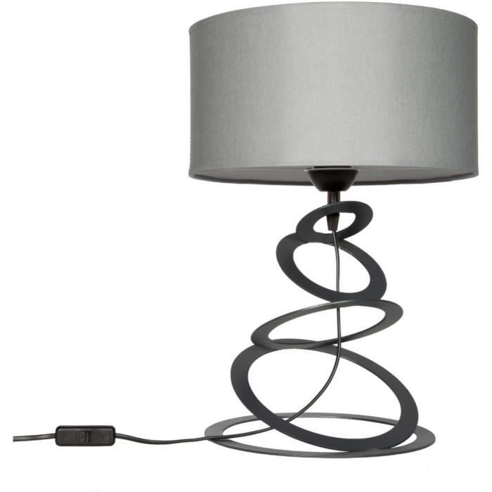 Light-Home Abajour Lampe De Chevet Chambre - Moderne Lampe De Table ...
