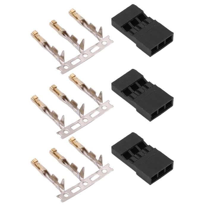 EJ.life tête de connecteur d'avion modèle 100 Set 11.040 3 Broches Mâle ...