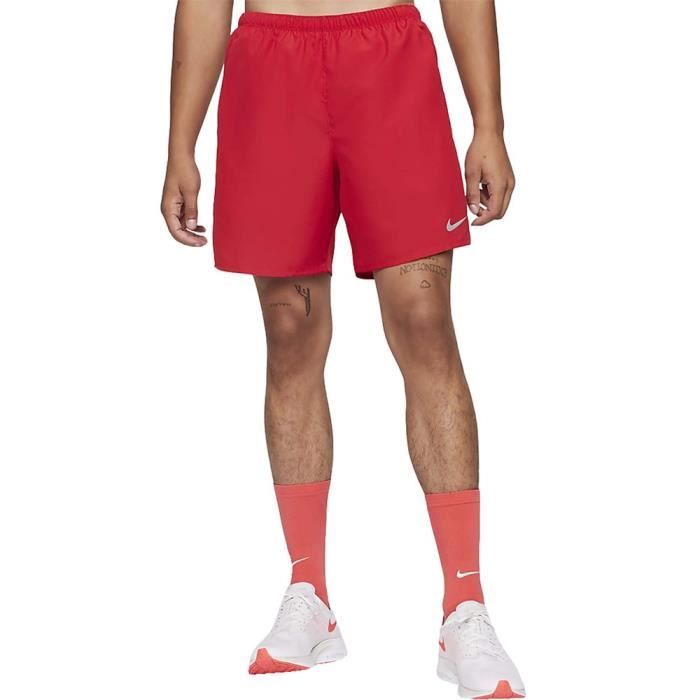 NIKE Short Challenger Rouge - Homme/Adulte Rouge - Cdiscount Sport