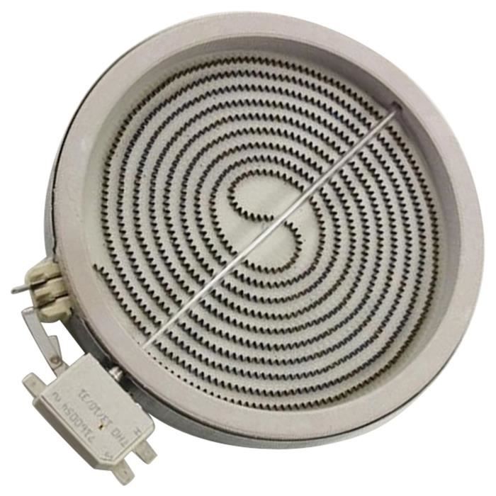 Foyer - SAUTER - Ego Hilight 1800W - Vitrocéramique - Compatible avec ...